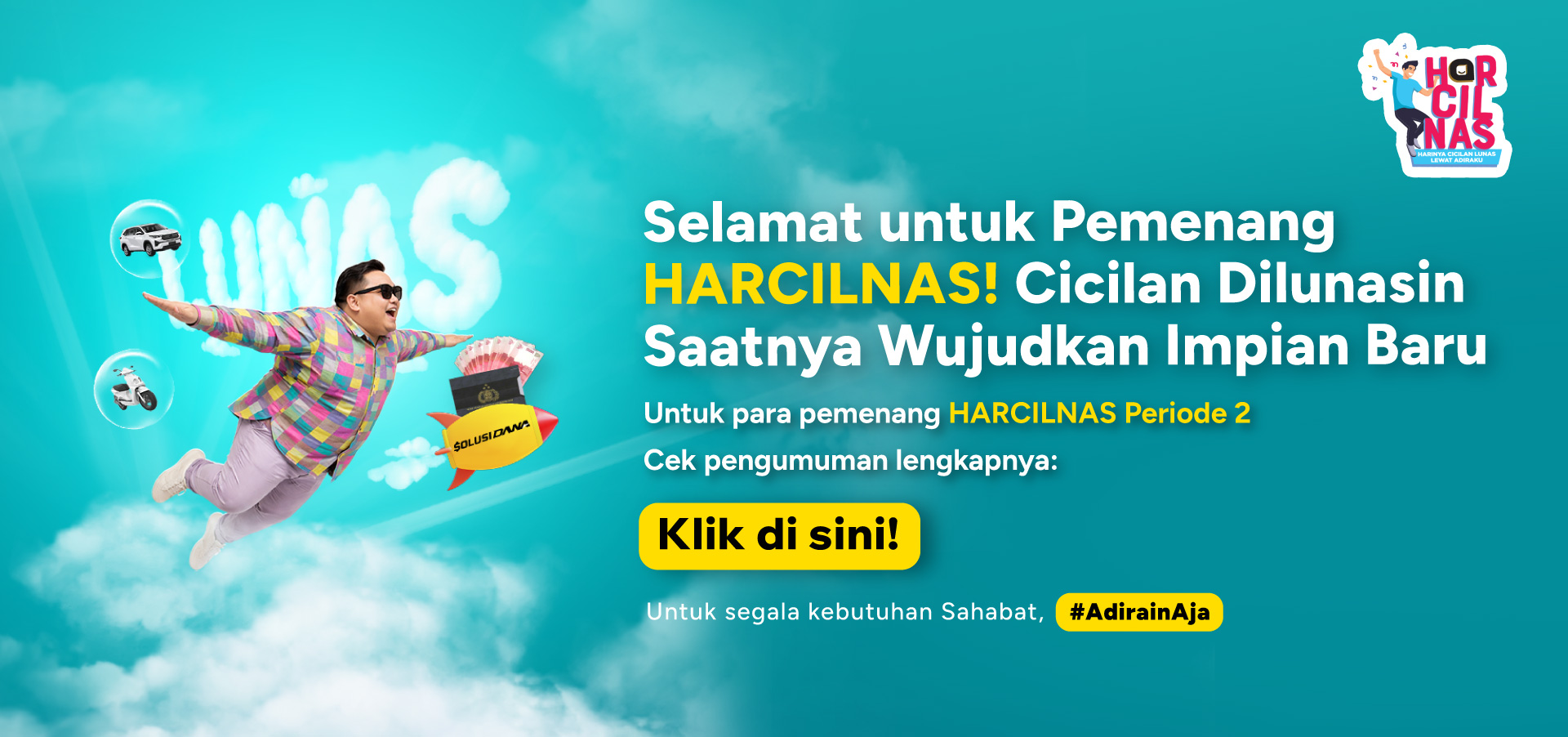 ADIRA Finance - Solusi Pembiayaan Terpercaya | 1500-511